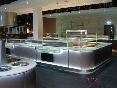The Catering Equipment Company Bespoke Carvery and buffet display